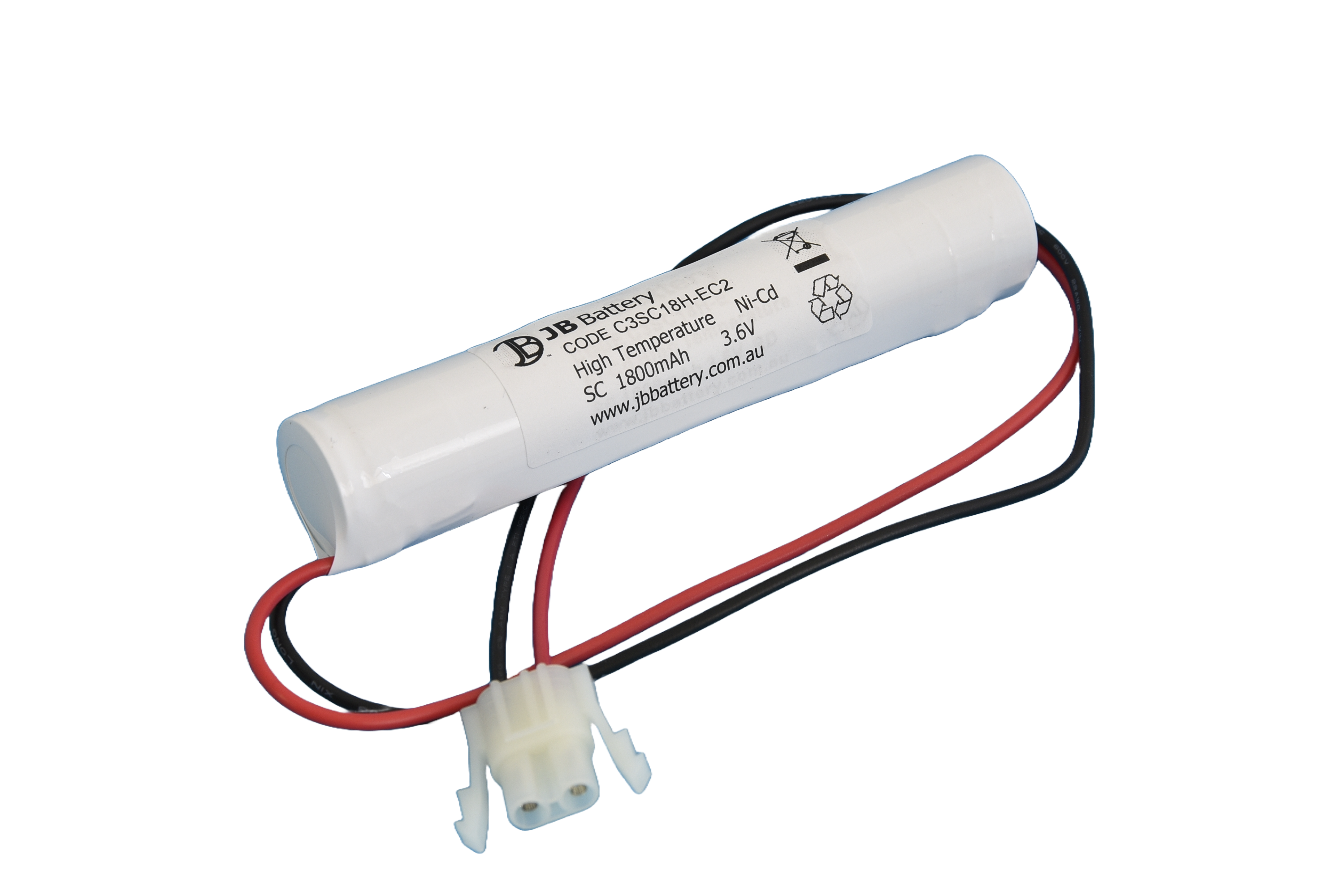 Emergency Light Battery C3SC18H-EC2 – Ni-CD High Temperature 3.6V 1.8Ah ...